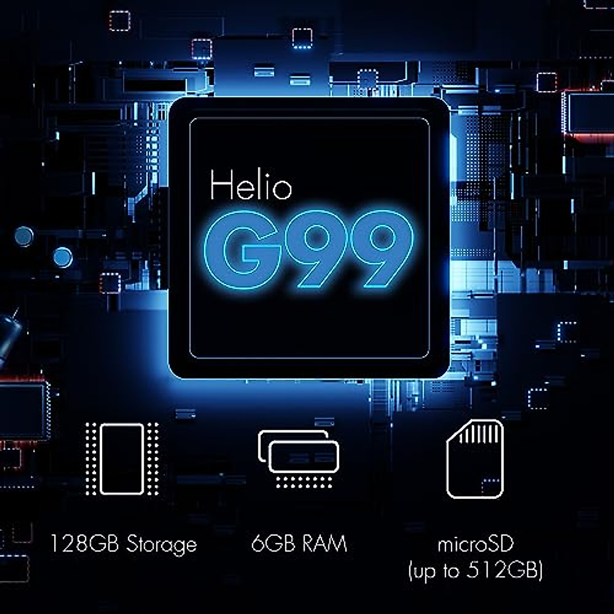 NUU A25 AMOLED 120Hz 6.7" Phone for T-Mobile, ATT, Cricket, Mint, ULTRA, Metro, Gaming phones, Octa-Core Helio G99, 4G/LTE Dual SIM, 6GB + 128GB 50MP Camera, Champagne, International Travel