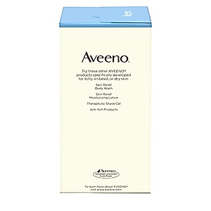 Aveeno Soothing Bath Treatment with 100% Natural Colloidal Oatmeal for Treatment & Relief of Dry, Itchy, Irritated Skin Due to Poison Ivy, Eczema, Sunburn, Rash, Insect Bites & Hives, 8 ct.
