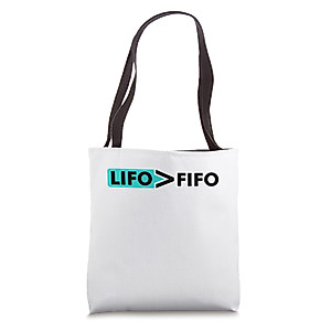 LIFO > FIFO Accountant Controller CPA Bookkeeper Funny Cute Tote Bag