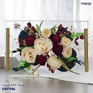 32 fl.oz Craft Epoxy Resin and Hardener Kit, Crystal Clear, Food Safe & Low Odor, Bubble Free, High Hardness for Casting, Coating and Art, Wood, Jewelry and More Projects, 2 Part Resin 1:1 Ratio