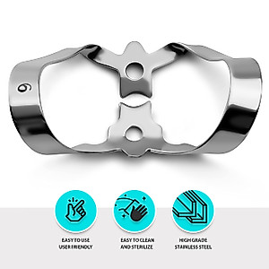 SURGICAL ONLINE Endodontic Rubber Dam Clamp Kit - Professional Grade Dental Clamps, Multipack for Dental Procedures