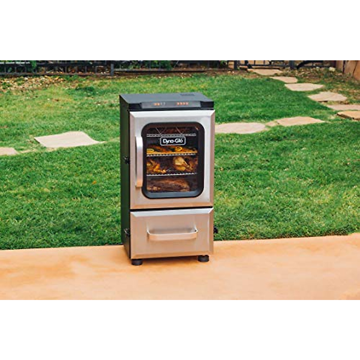 Dyna-Glo DGU732SDE-D 30" Digital Bluetooth Electric Smoker, Silver