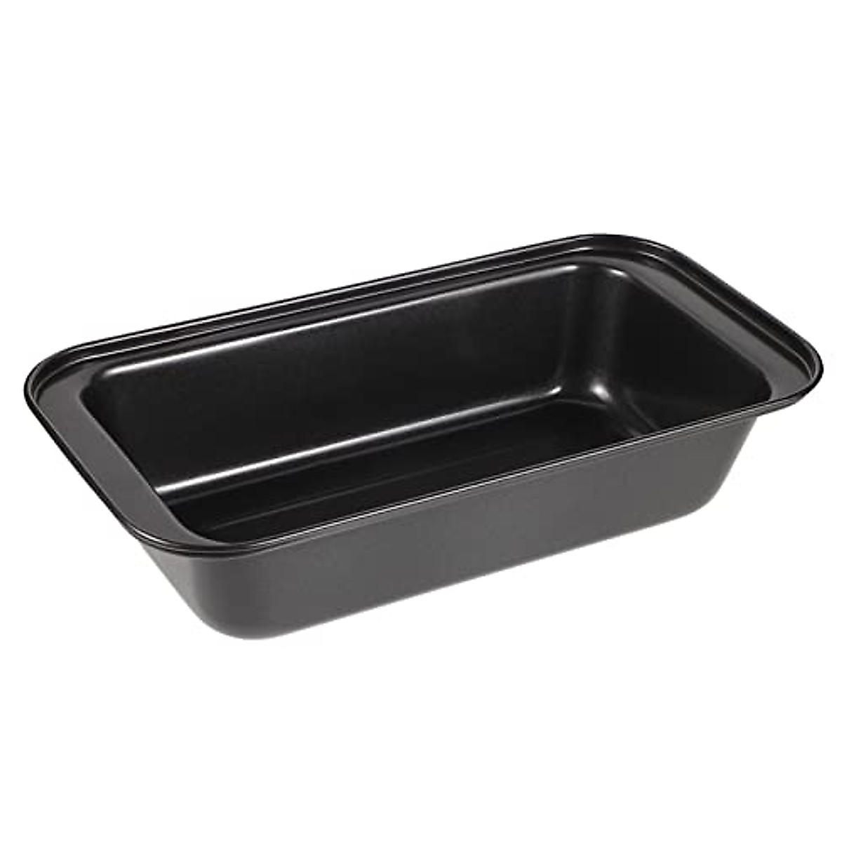 RORPOIR Bread Pan Non Stick Baking Sheet Metal Dies Baking Toast Mold Kitchen Loaf Pan Handle Design Bread Mold Carbon Steel Metal Toast Box Black Bread Pan