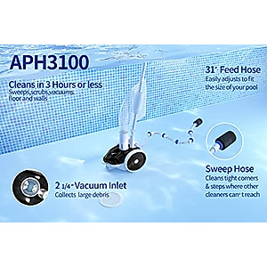 Eritephma 3100 Pool Pressure Side Sweeper : Professional Solution for Cleaning Your Swimming Pool