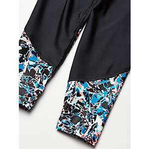 Under Armour HeatGear Armour Printed Crop YMD Black