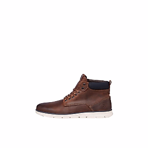 JACK & JONES Men's Chukka Boots, Brown Brandy Brown Brandy Brown, 10