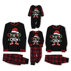 WephuPSho Christmas Family Matching Pajamas, Festive Xmas Jammies Sets for the Whole Family, Holiday Pjs Christmas(#00-2, Dad, XL)