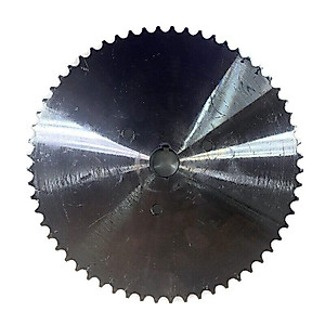 60 Tooth 1" Bore Live Axle Hub Sprocket 40/41/420 Chain 1/4" Keyway for Go Kart