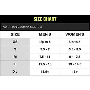 Aircast AirSport Ankle Support Brace, Left Foot, Large