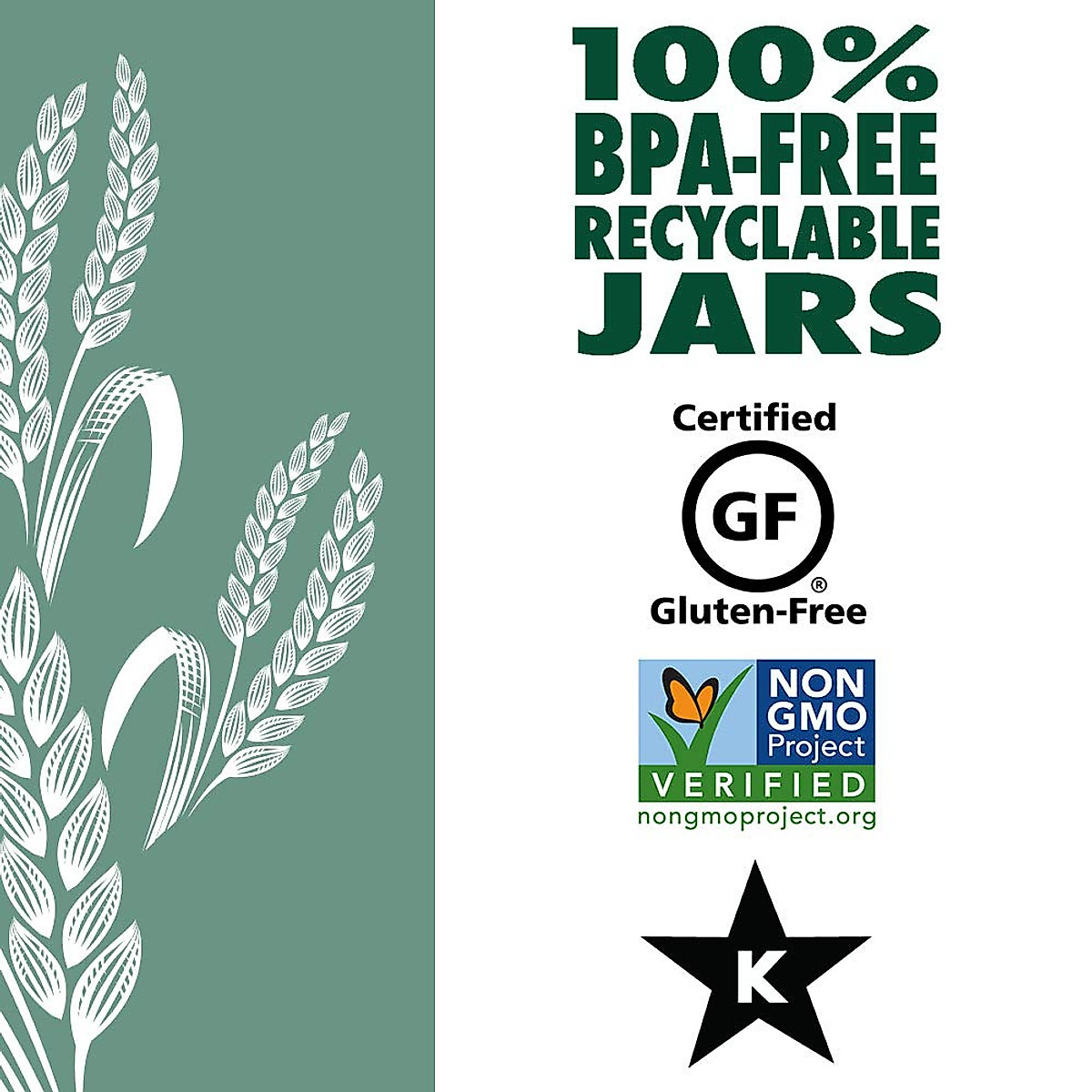 RiceSelect Jasmati, Long Grain Jasmine Rice, Gluten-Free, Non-GMO, 32 oz (Pack of 4 Jars)