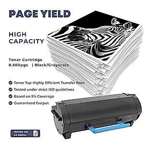 Toner Tap HIGH Yield for Dell S2830dn Smart Printer (2-Pack Bundle) GGCTW CH00D 593-BBYP Compatible Replacement Cartridge