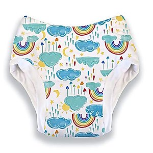 Thirsties Reusable Cloth Potty Training Pant Medium - Rainbow (Pack of 1)