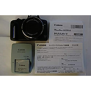 CANON PowerShot SX170 IS 3-Inch LCD 16 Megapixel Compact Camera, Black
