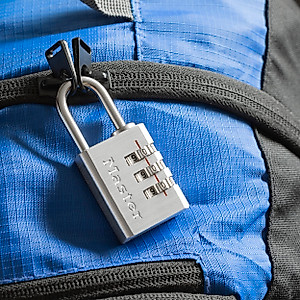 Master Lock 630D Set Your Own Combination Lock, Aluminum, 1-3/16 in. Wide