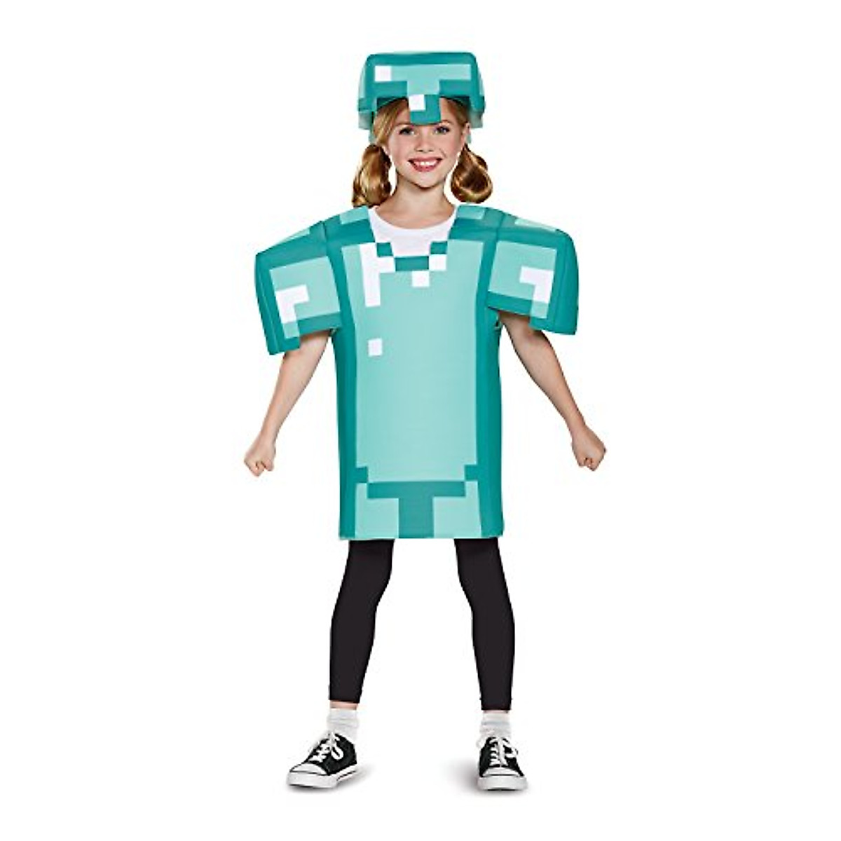 Armor Classic Minecraft Costume, Blue, Large (10-12)