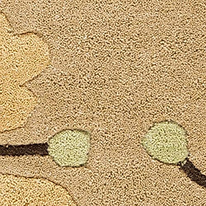 SAFAVIEH Soho Collection 2' x 3' Golden Olive SOH826A Handmade Premium Wool & Viscose Accent Rug