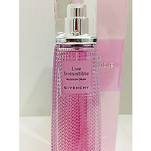 Givenchy Live Irresi Blossom Crush for Women Eau De Toilette Spray 2.5 Ounces, clear