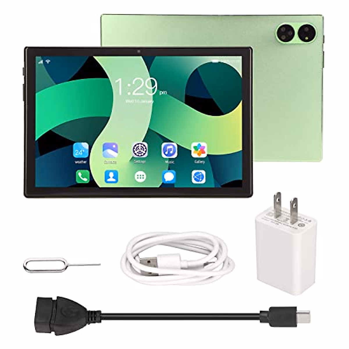 Tablet PC, 4G Tablet 8800mAh Large Capacity Battery 8 Cores 6GB 128GB 100240V Adult Dual Camera (U.S. regulations)