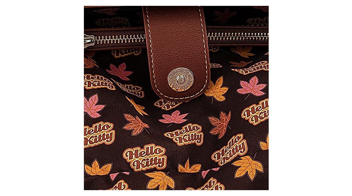 Hello Kitty Pumpkin Spice Latte Loungefly Crossbody Bag