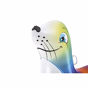 Bestway Seal Pool Float, Kids Inflatable Ride-On with Handles, Swimming Pool and Beach Toy