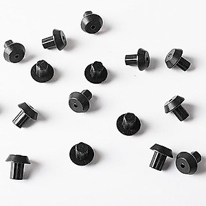 Grate Rubber Feet Compatible For WB02T10461 AP26 Stove Top Ranges Foot Pads Grate Bumpers Stove Cooktop Spare Parts Heat Resistant Rubber Feet Stove Accessories Rubber Bumpers Feet For Ranges