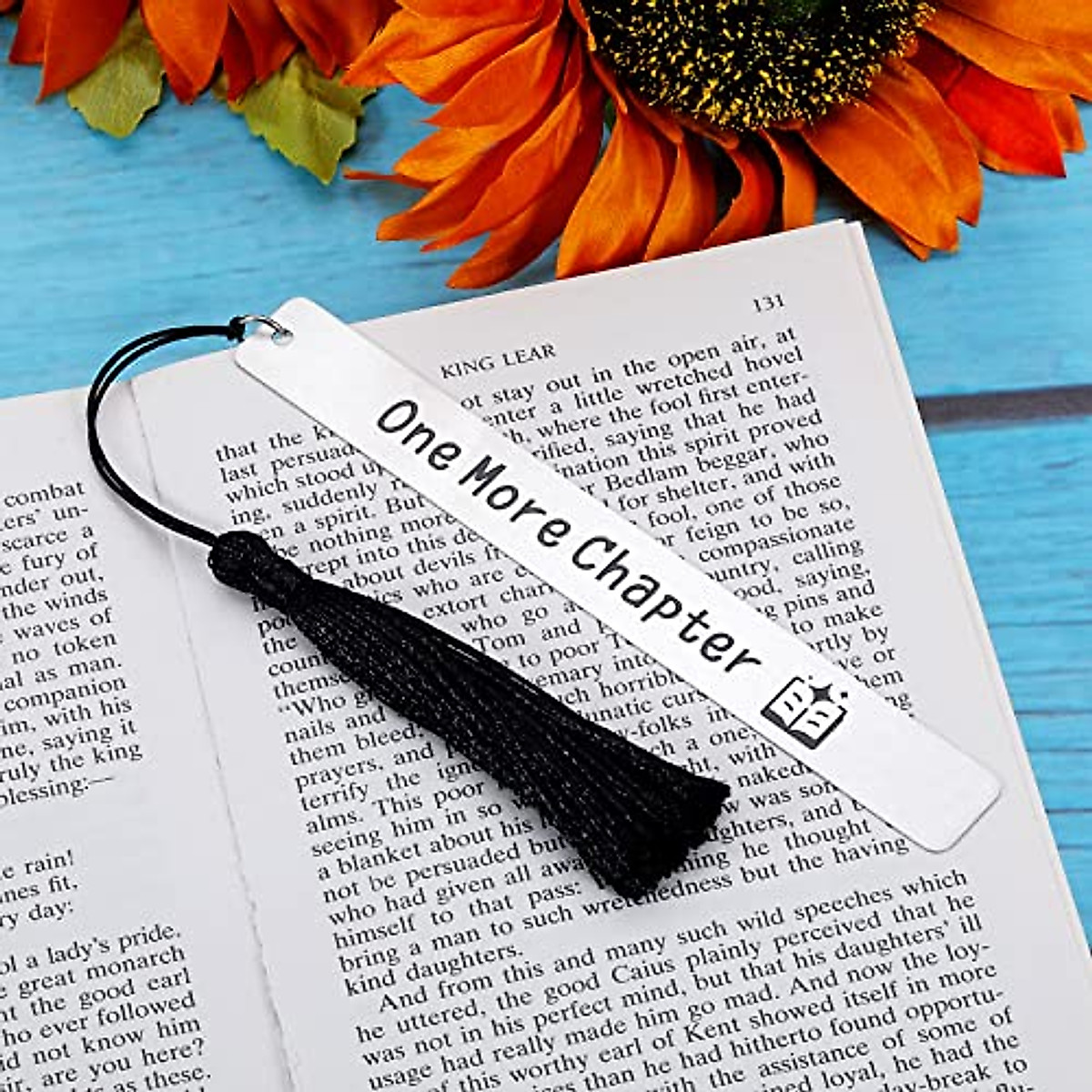 Book Lovers Gifts Bookmarks for Book Lovers Women Men Kids Birthday Valentines Day Christmas Gifts for Best Friend Sister Daughter Mom Book Marker for Bookish Bookworm Book Club Gifts Double-Side