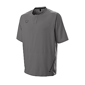 EvoShield Men's Short Sleeve BP Jacket, Charcoal, Medium