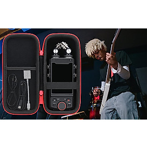 co2CREA Hard Case compatible with Tascam Portacapture X8 High Resolution Adaptive Multi-Track Recorder