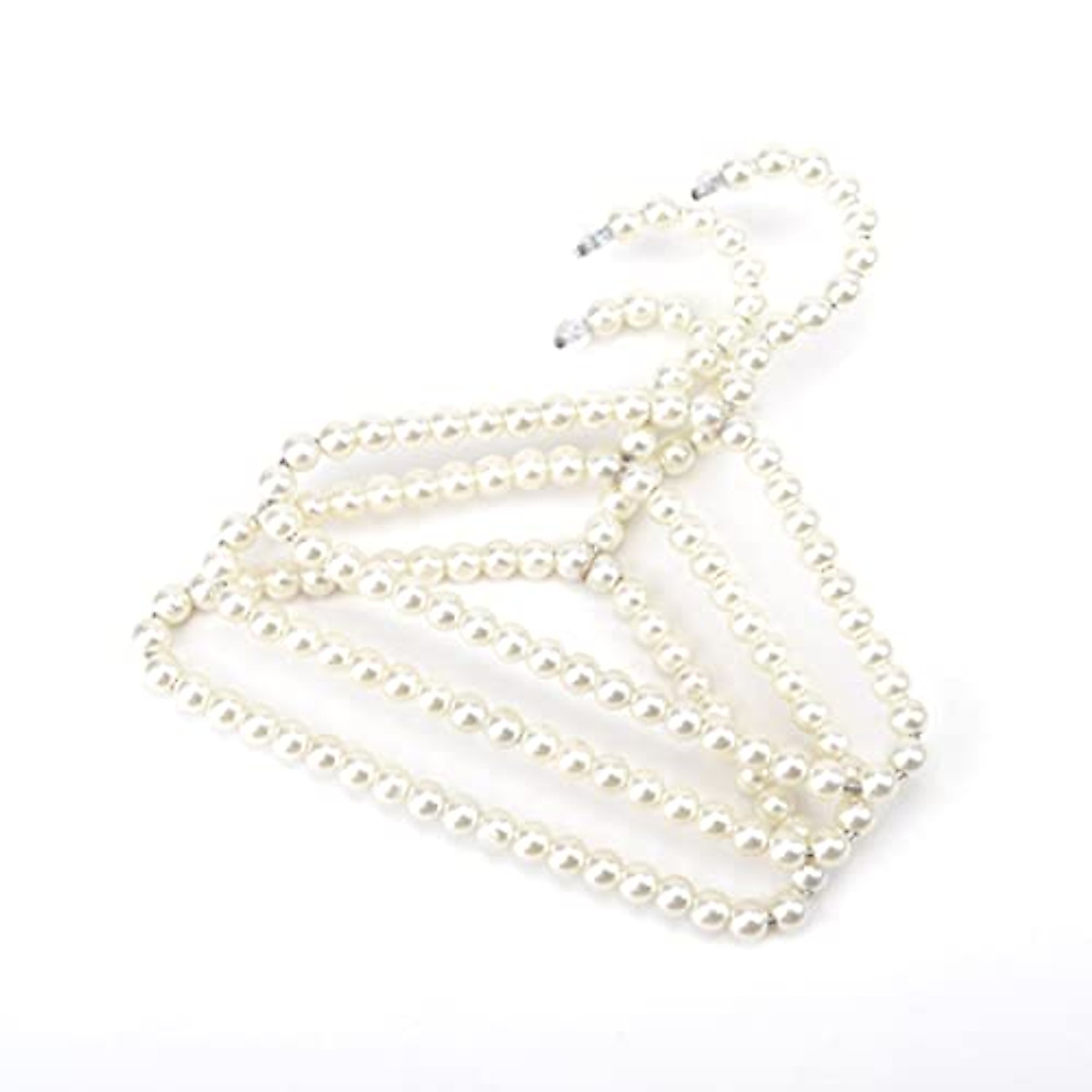 Balacoo 3pcs Kids Supplies Accessories Beads Drying White Baby Dress New for Hanger Clothes Pet Faux Children Puppy Coat Dog Hangers Cm Rack Cat Costume Grooming Animals Chihuahua Pearl