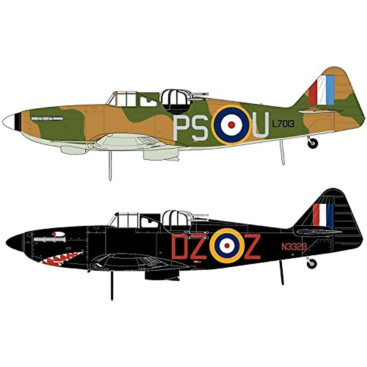 Airfix A02069 Boulton Paul Defiant MK I Plastic Model Kit (1:72nd Scale)