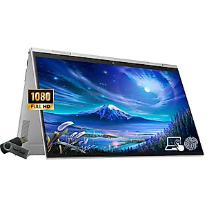HP Envy x360 2-in-1 Convertible Business Laptop, 15.6inch FHD Touchscreen, Intel Core i5-1135G7, Windows 11 Pro, 12GB RAM 256GB SSD,Backlit Keyboard, Tech Deal USB Natural Silver 15-15.99 inches