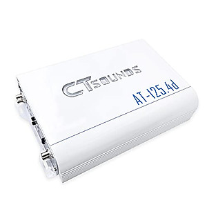 CT Sounds ATv2-125.4D 4-Channel 800-Watt Class D Competition Car Amplifier