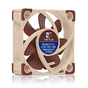 Noctua NF-A4x10 FLX, Premium Quiet Fan, 3-Pin (40x10mm, Brown)