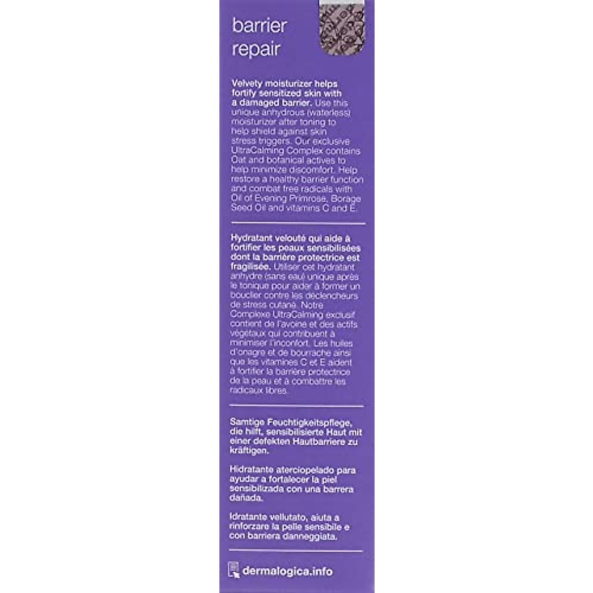 Dermalogica Barrier Repair Face Moisturizer For Sensitive Skin with Evening Primrose Oil - Restores Barrier Function & Combats Free Radicals , 1 Fl Oz (Pack of 1)