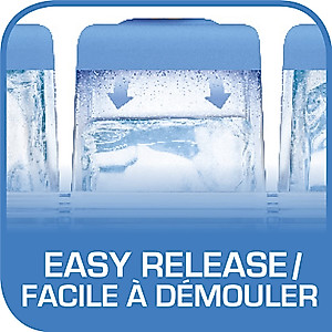 Tefal Master Seal Fresh Ice Box Food Storage, Clear/Blue