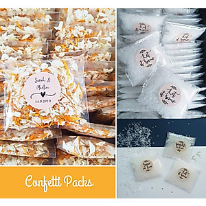 200Pcs Candy Treat Bags 4" x 6" Clear Cellophane Bag& 2.8'' x 4'' Small Treat Bags with Ties, Thickening Plastic Party Favor Bags for Lollipop Bags Cookie Chocolate Wrapping