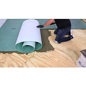 Mapei 2850930 Mapeguard UM 1/8 Inch Thick Uncoupling Crack Isolation and Waterproofing Membrane Underlayment 323 Square Feet Roll