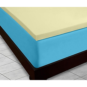 American DreamDNA 2lb Full/Double Size 2" Made Visco Elastic Memory Foam Mattress Topper