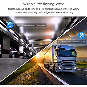 4G LTE Vehicles Car GPS Tracker,Waterproof 4G GPS Tracking Device Motorcycle Trucks Locator Finder Strong Magnetic/Real Time Track/Alarm/Monitor 7800 mAh - 4G TK915