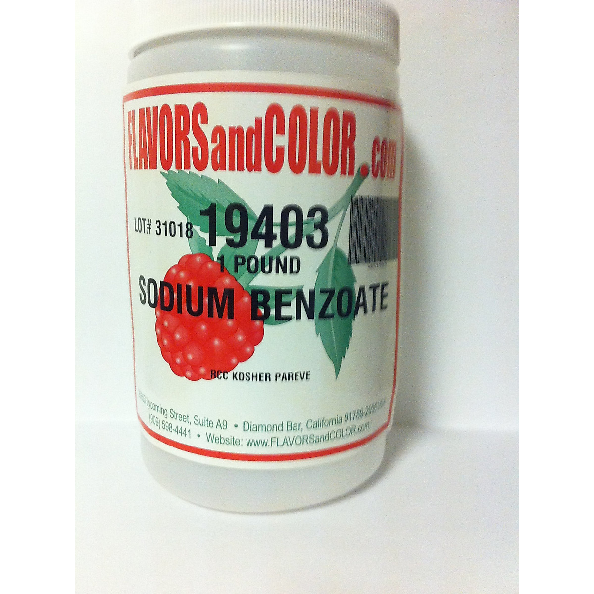 Sodium Benzoate 454 Grams