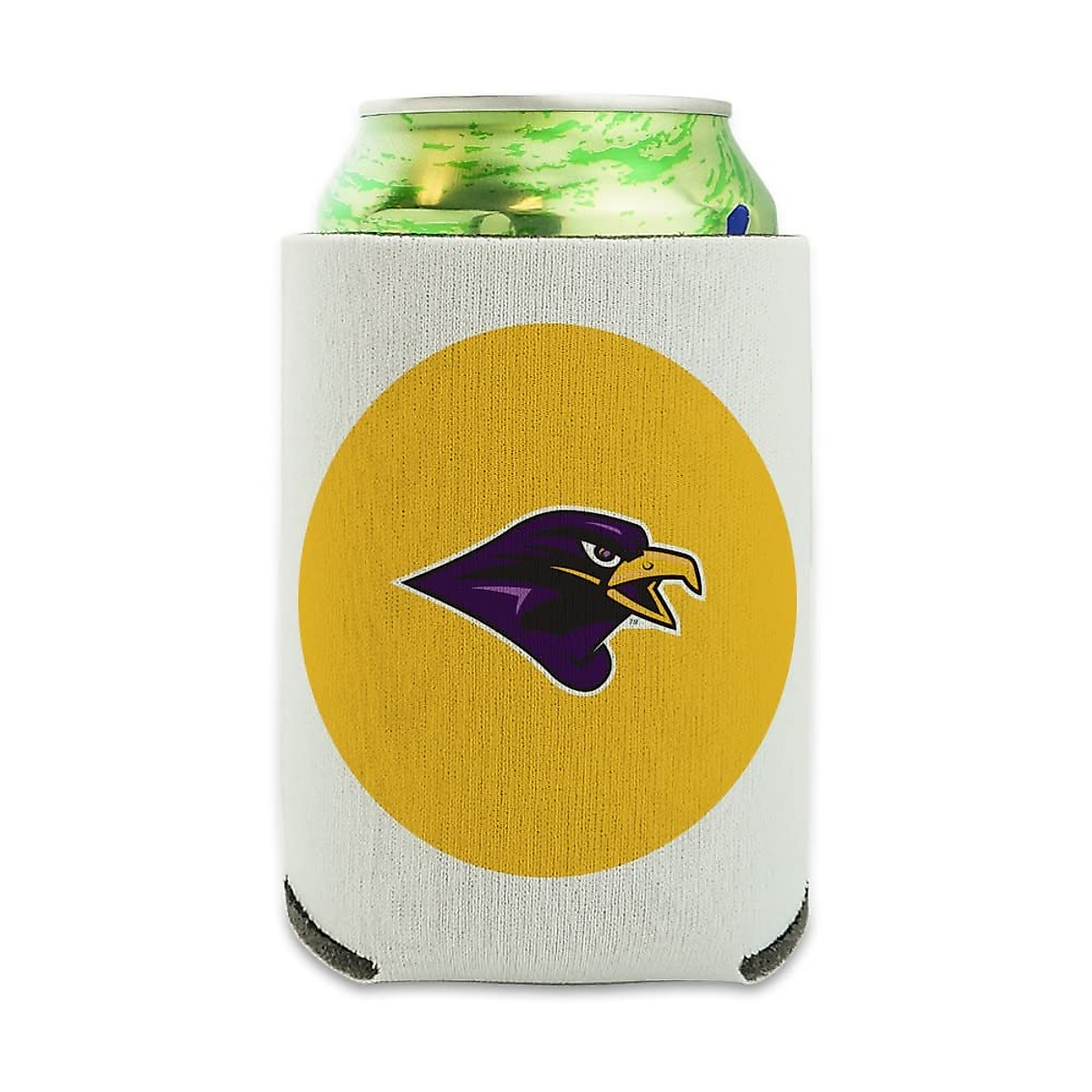 University of Montevallo Secondary Logo Can Cooler - Drink Sleeve Hugger Collapsible Insulator - Beverage Insulated Holder