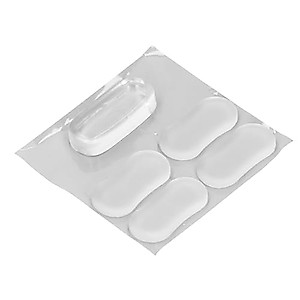 Bidet Toilet Seat Bumper,20Pcs Toilet Lid Bumper,Transparent Silicone Toilet Lid Bidet Replacement Bumper