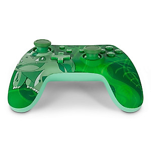 PowerA Wired Controller for Nintendo Switch - Pokémon: Bulbasaur Overgrow, Gamepad, Game controller, Wired controller, Officially licensed