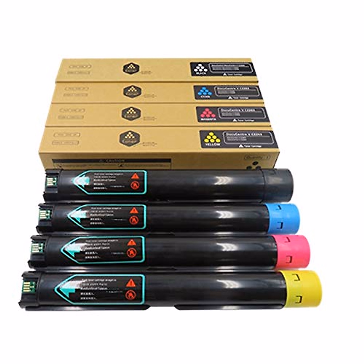 TONER PROS [Extra High Yield] Remanufactured Toner Replacement for Xerox Versalink C7020 C7025 C7030 Printer (4 Color Pack) Black 23,600 Color 16,500 Page (106R03737, 106R03738, 106R03739, 106R03740)