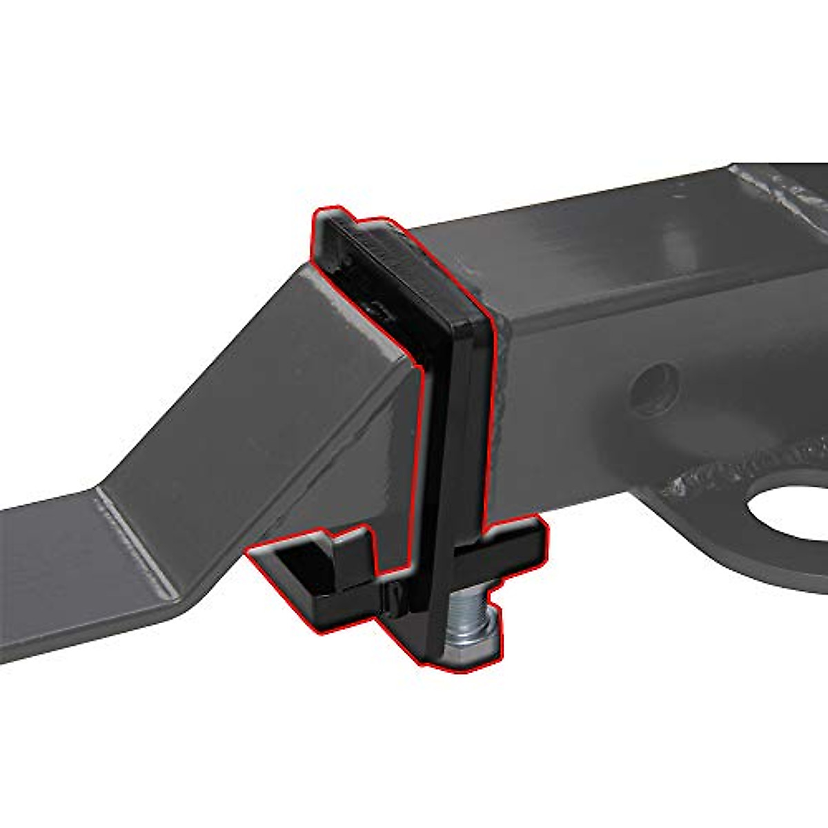 NIXFACE 2" Heavy Duty Hitch Coupling Clamp - Anti Rattle Device Tightener Receiver