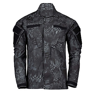 Kryptek Men's Combat Field Shirt, Typhon, XL