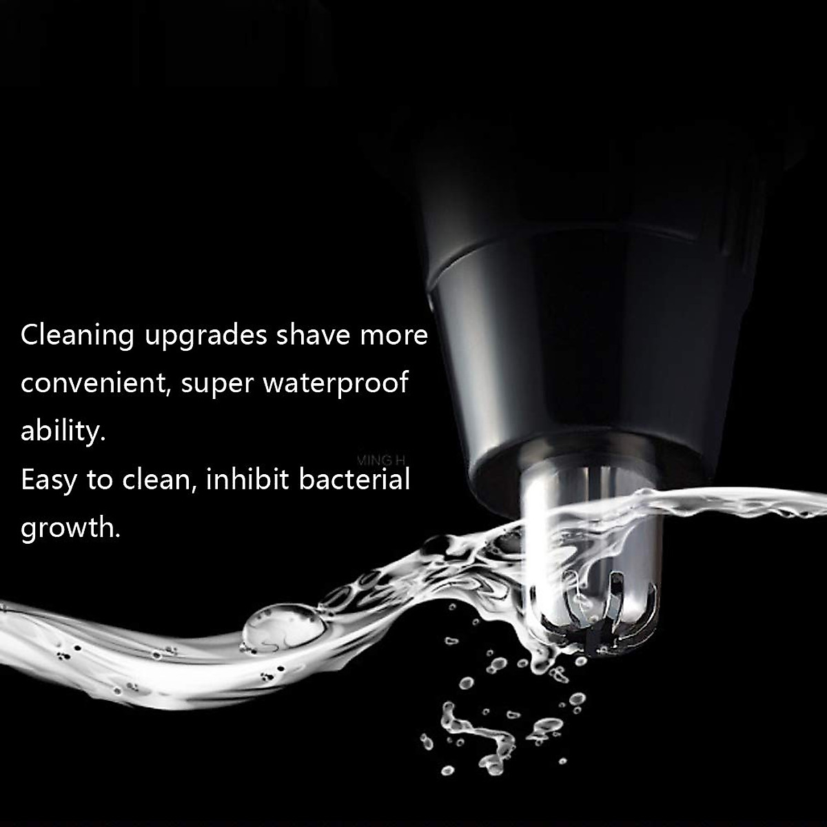 Men's Electric Shaver 3 with 1 Rotary Shaver Cordless Waterproof USB Quick Charge Wet/Dry Electric Shaver Includes Clipper and Nose Hair Trimmer Beauty Set Travel Rechargeable Shaver Face Cleaner