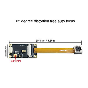 HD USB Carera Module, Autofocus OTG 2.0 Video Network Camera Board OV5640 5Mp With Digital Microphone