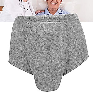 Adult Cloth Diaper, Soft Cloth Diapers for Adults Elderly Cloth Diaper Nappy Care Incontinence Care Panties Reusable Cloth Diaper Cover Washable Underwear for Elderly Patients Pregnant Women Pants (L)