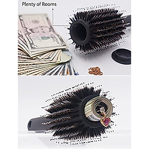 Hair Brush Comb Diversion Stash Safe by Charmonic, Stash Can, Functions as an Authentic Brush, Perfect for Travel or At Home ( 1 Pack )